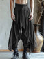 Mens Deconstructed Solid Color Layered Pant SKUK80509 – INCERUNMEN