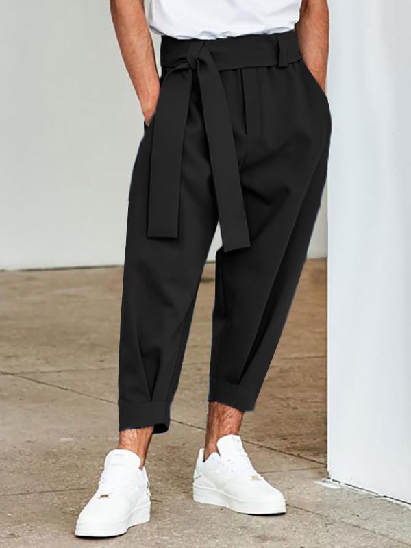 INCERUN Men's Casual Solid Color Loose Pants SKUH95615 – INCERUNMEN