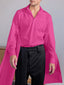 Mens Irregular Flared Long-sleeved Loose Shirts SKUI53025 – INCERUNMEN