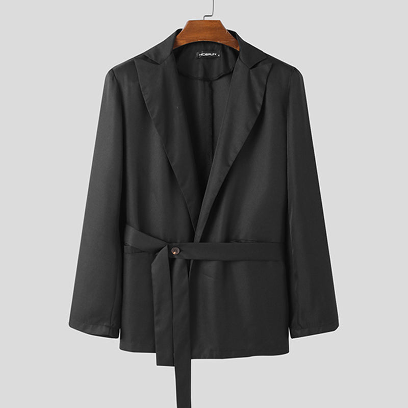 Men's Irregular Casual Long Sleeve Jackets SKUG28738 – INCERUNMEN